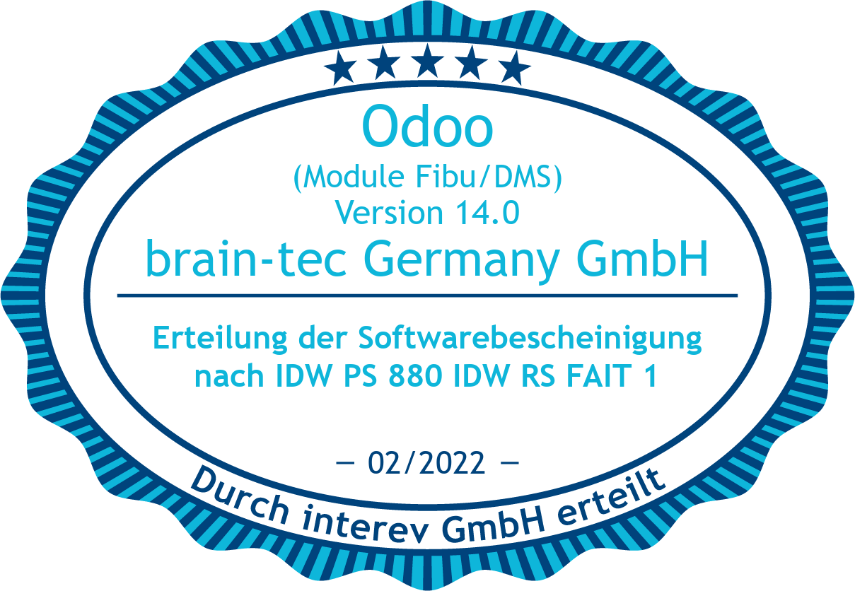 Odoo Finanzen | braintec
